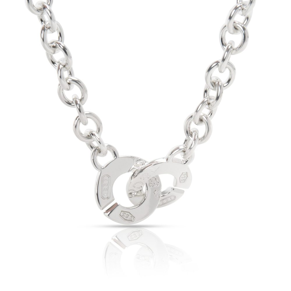 Tiffany & Co. Classic 1837 Interlocking Necklace In S… - Gem